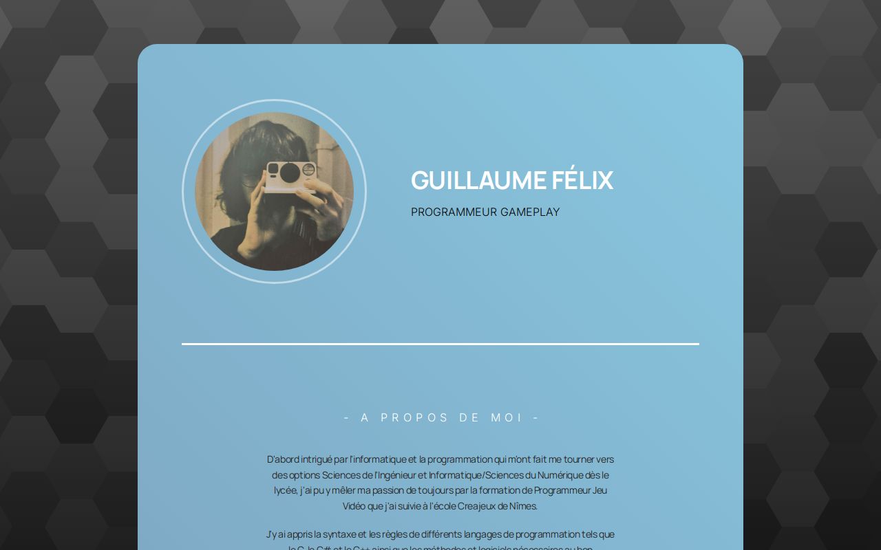 Guillaume Félix - Portfolio
